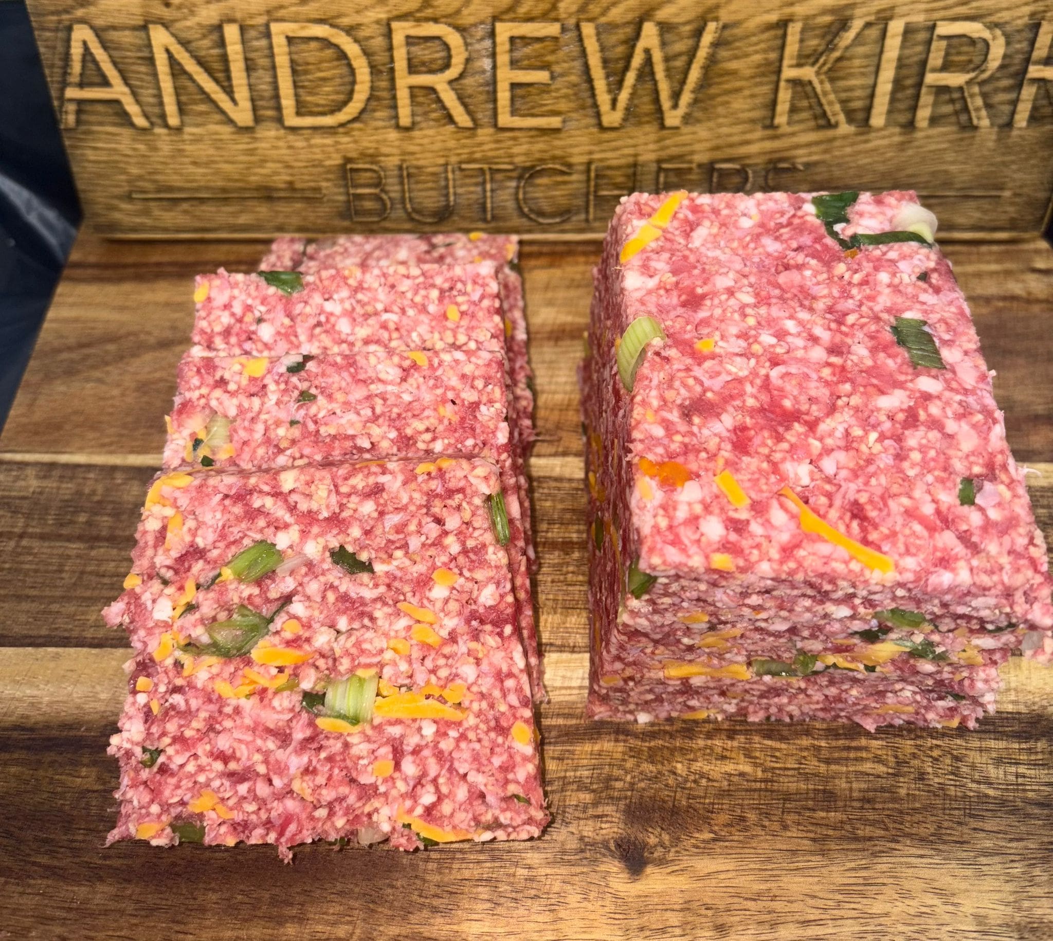 4 Slices Of Cheese & Spring Onion Lorne - Andrew Kirk Butchers