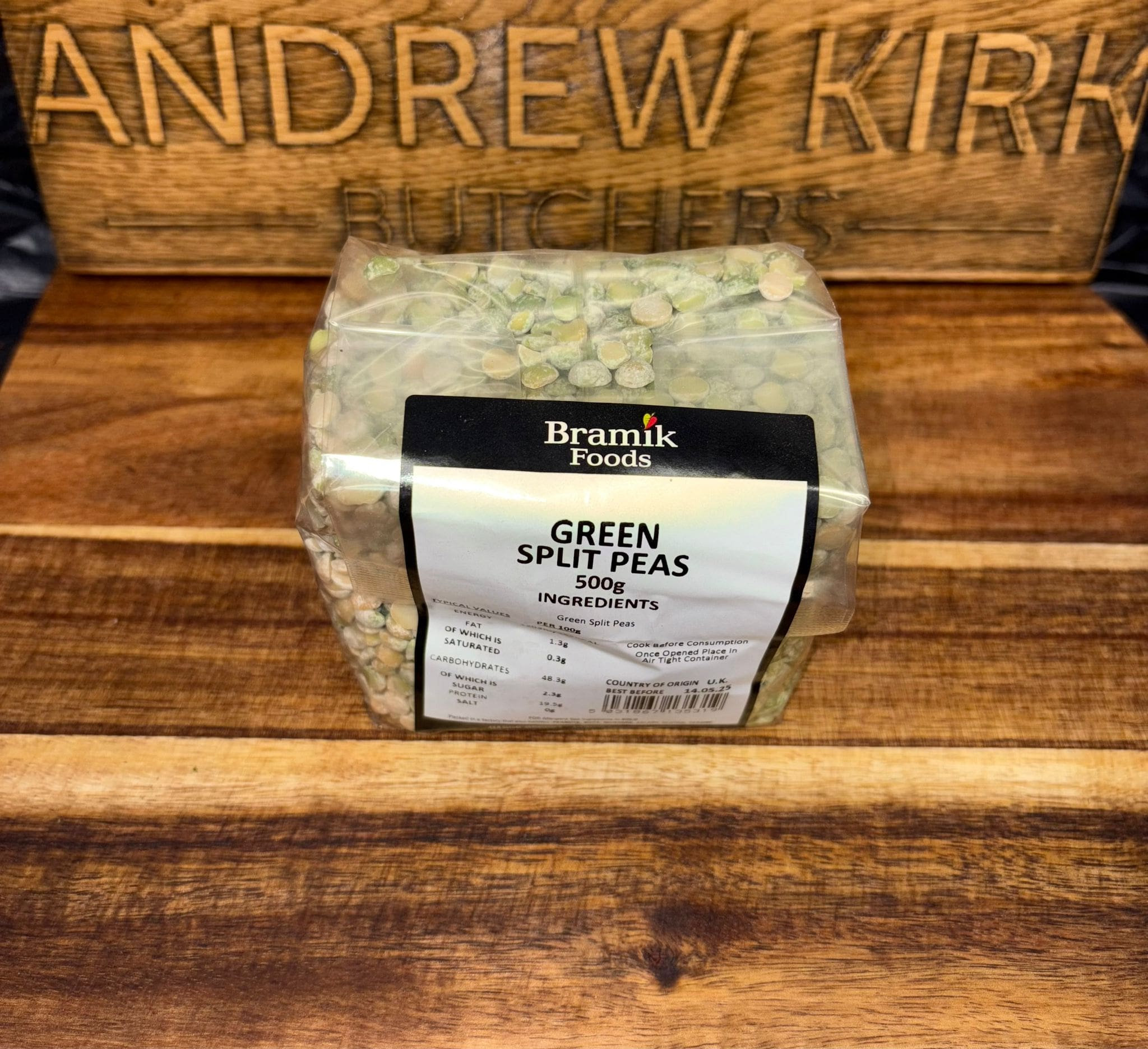 Green Split Peas - Andrew Kirk Butchers